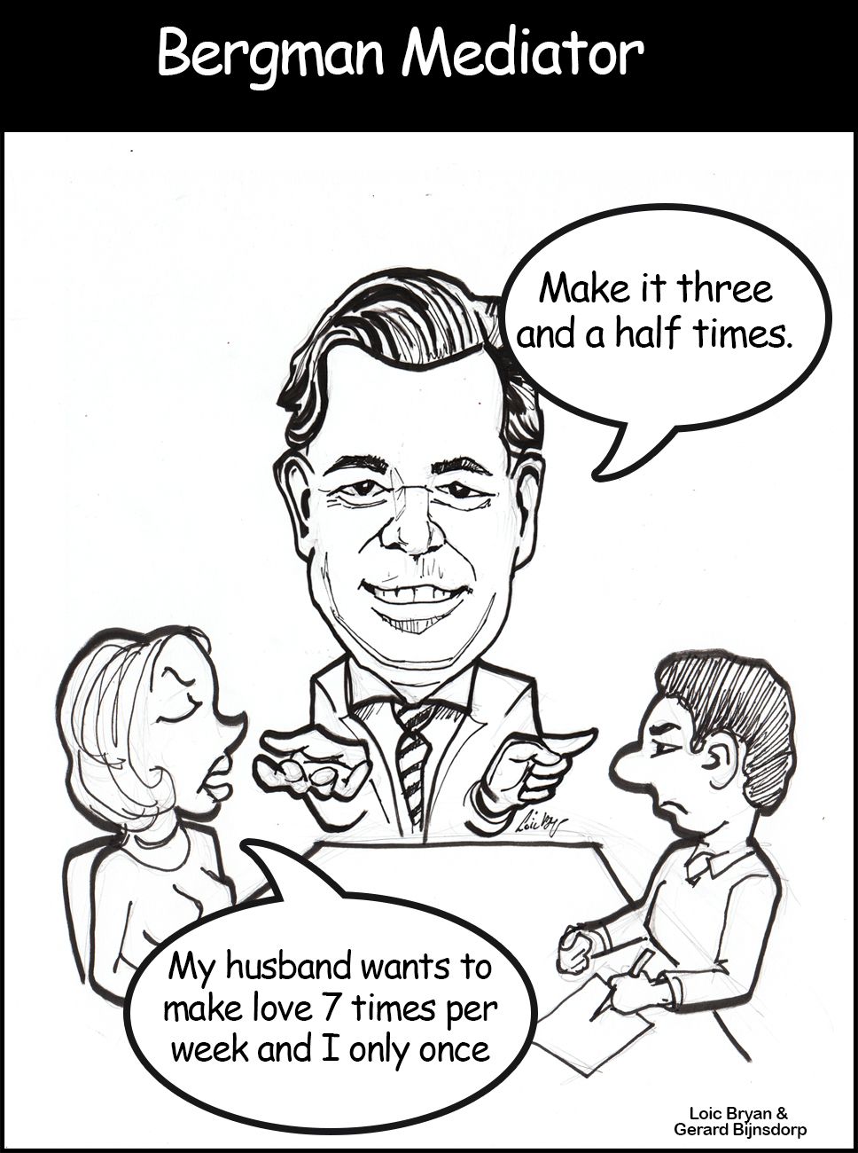 Mediation cartoon | St. Maarten & Curaçao Attorney at law | Tax lawyers ...